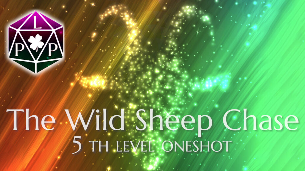 OneShot 001 - The Wild Sheep Chase - Party Luck Points